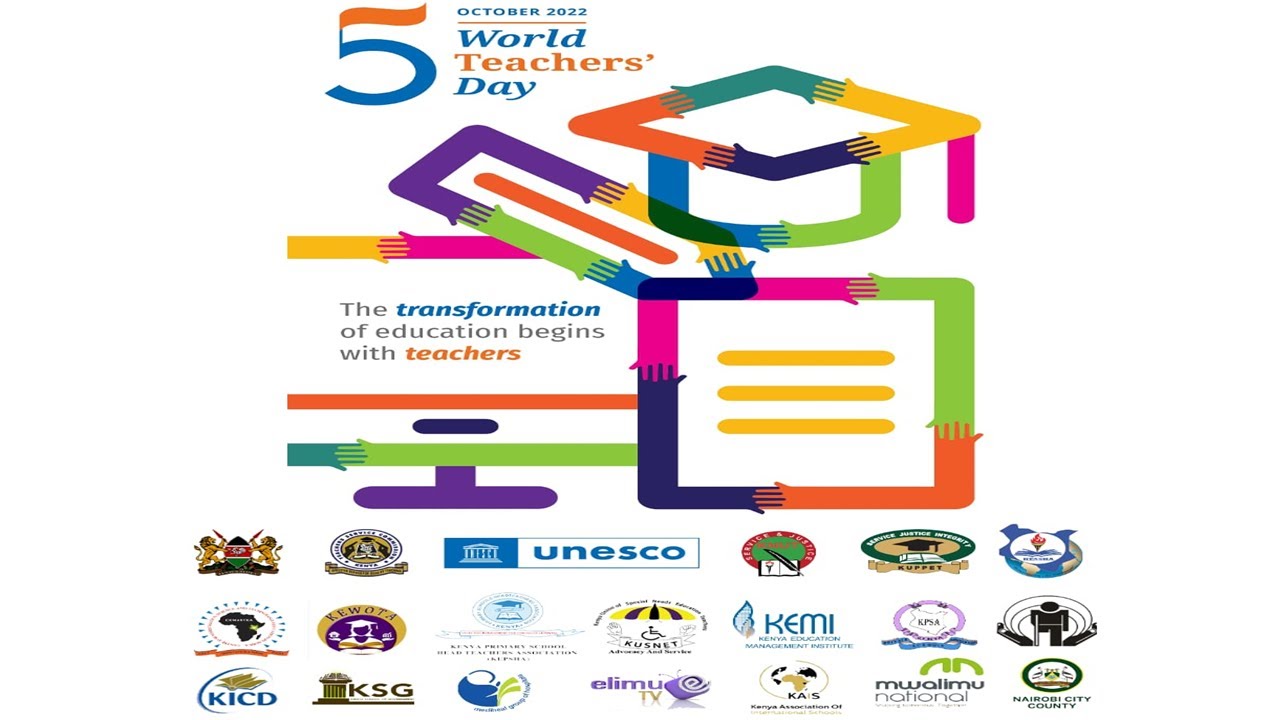 World Teachers' Day. Theme: The transformation of Education begins with ...