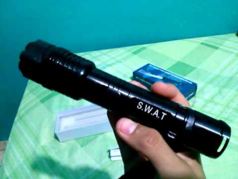 Lampara taser y sus especificaciones. - YouTube