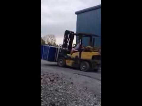 Forklift Incline - YouTube