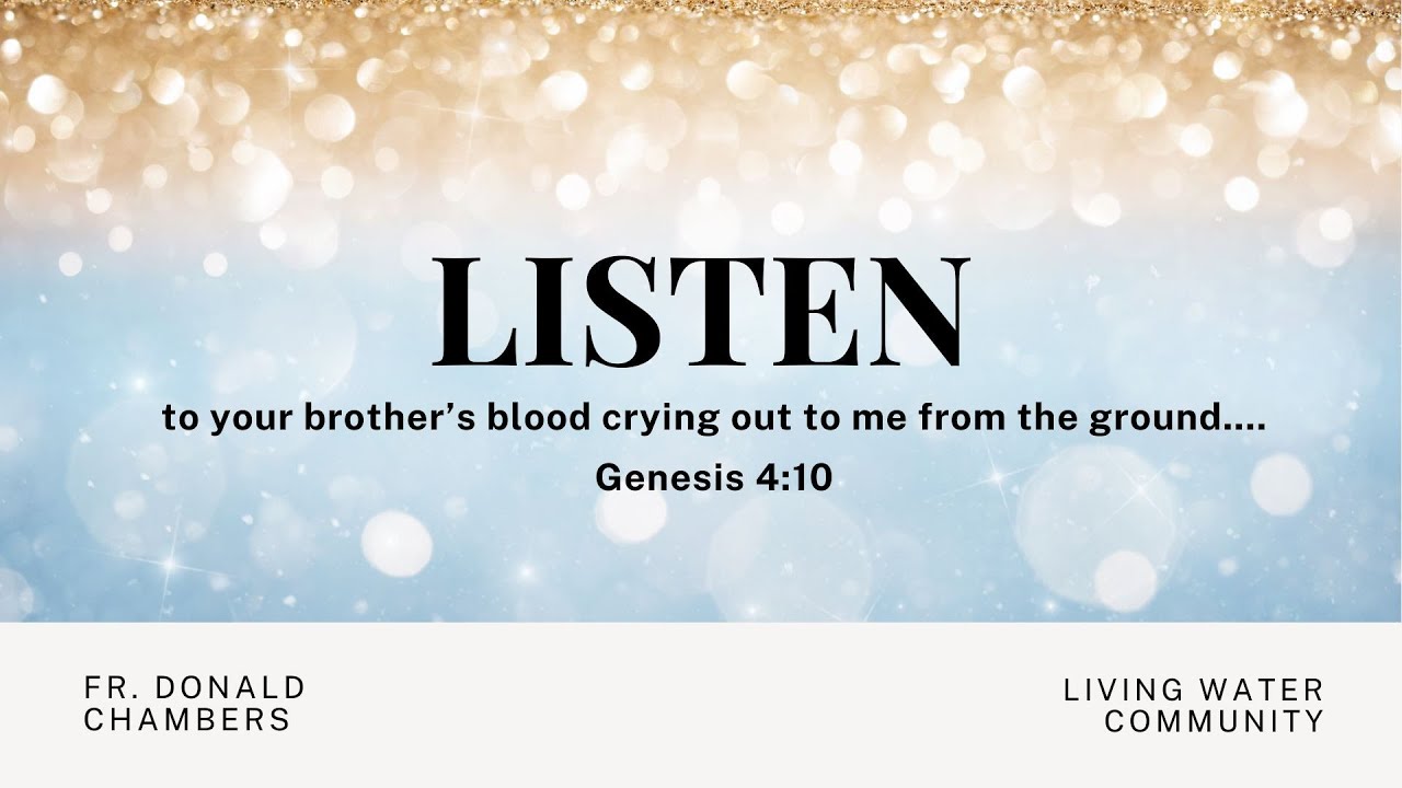 Lenten Retreat by Fr. Don Chambers - Fri 14th March 2025. - YouTube