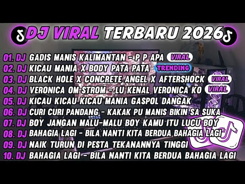 DJ TIKTOK TERBARU 2026-🎵 DJ GADIS MANIS KALIMANTAN - P P APA 🎵DJ KICAU MANIA X BODY PATA PATA ALBUM