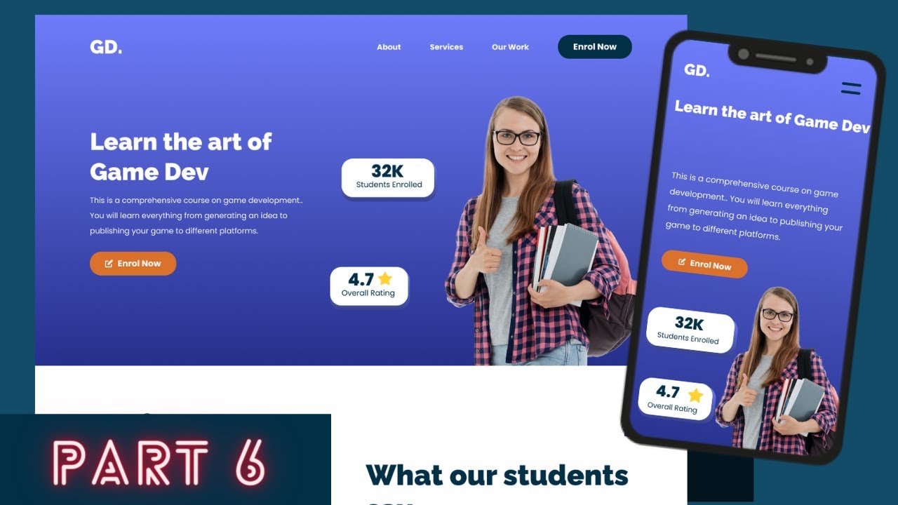 How To Design A Responsive Homepage Using Figma - Testimonials Section ...