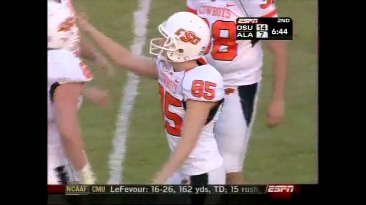 2006 Independence Bowl - Oklahoma State vs. Alabama Highlights - YouTube