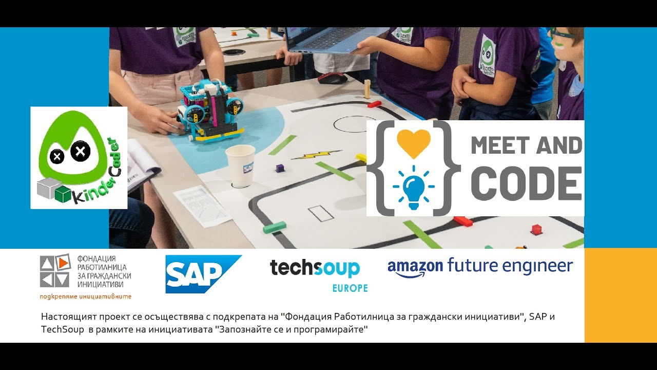 Meet&Code EU Code Week Kinder Coder Edition 2023 - YouTube