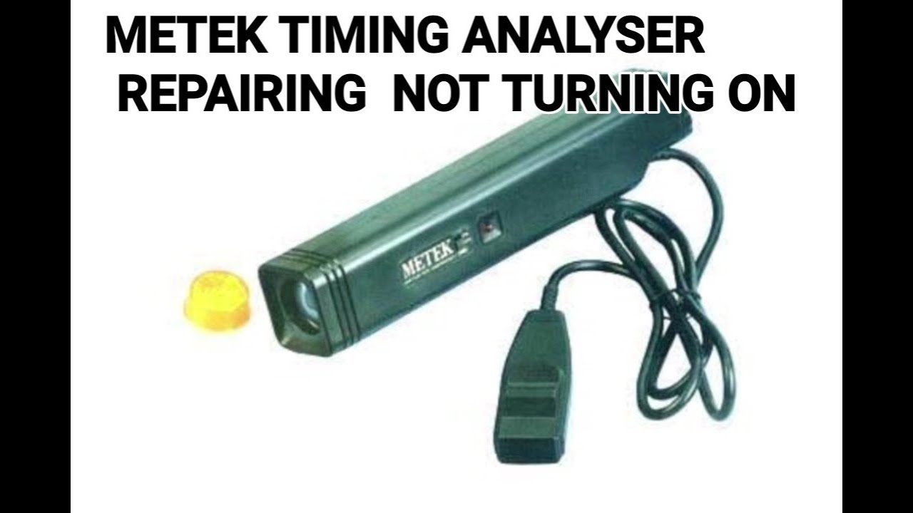 REPAIRING TIMING LIGHT OF old distributor cars CB point setting tool ...