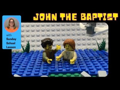 John the Baptist | Lego Brick Bible Story with Sunday School Lesson ...