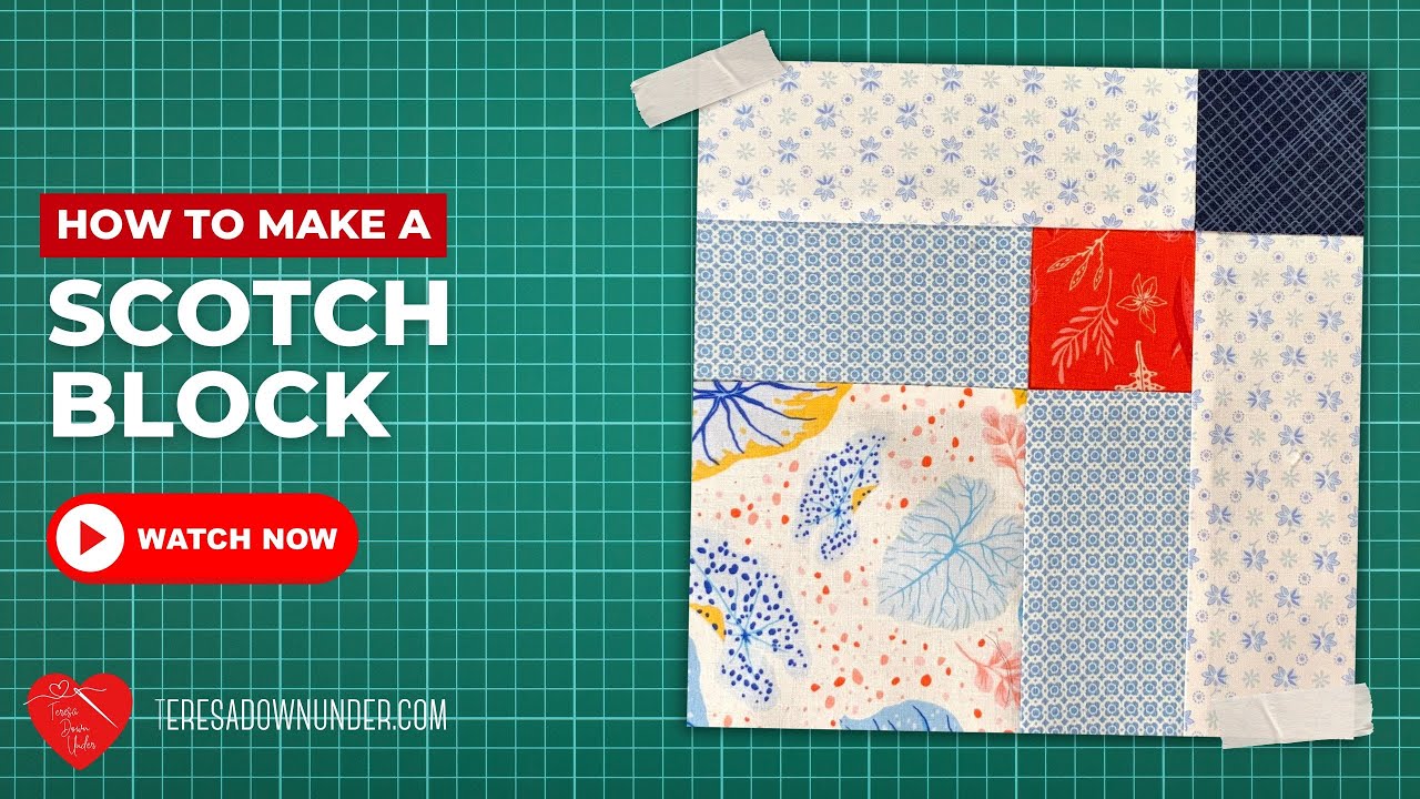 YT Scotch quilt block - YouTube