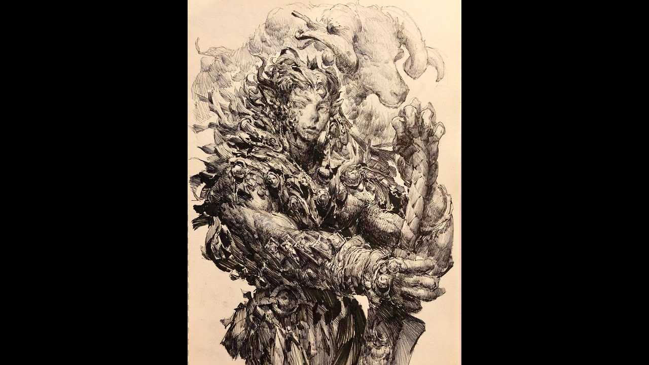 0215 / speed drawing / 3h 37m - YouTube