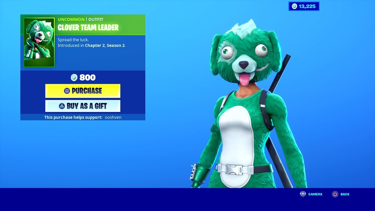 FORTNITE ITEM SHOP *NEW* CLOVER TEAM LEADER SKINS ITEM SHOP TODAY ...