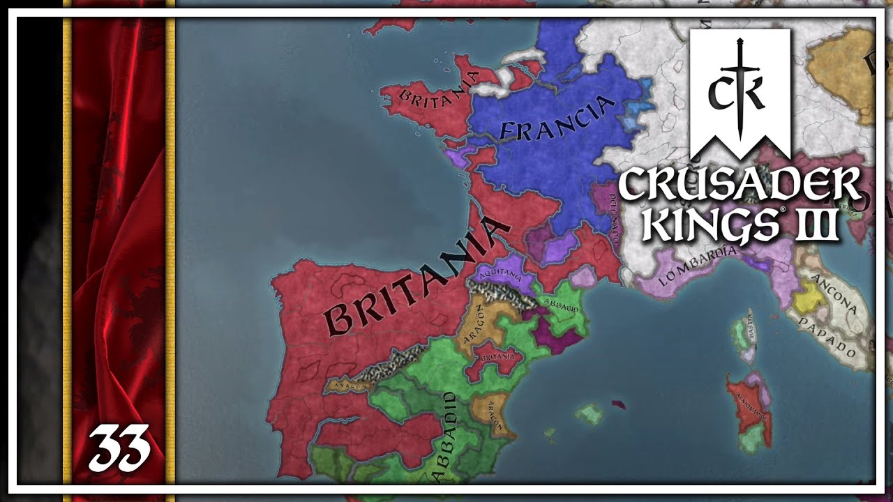 CRUSADER KINGS 3 Gameplay Español Ep 33 - A por la Península Ibérica ...