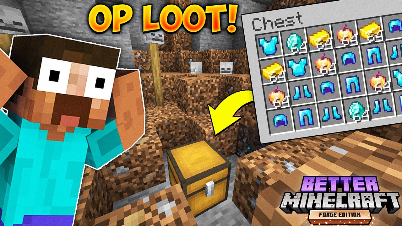 I Found OP Loot in Better Minecraft Hardcore! [Episode 3] - YouTube