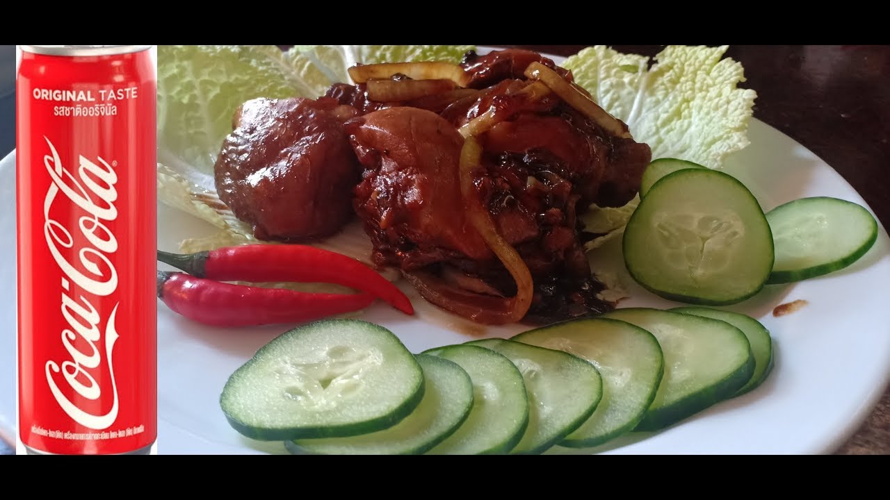 COCA COLA CHICKEN RECIPE | SOLO VLOGGER - YouTube