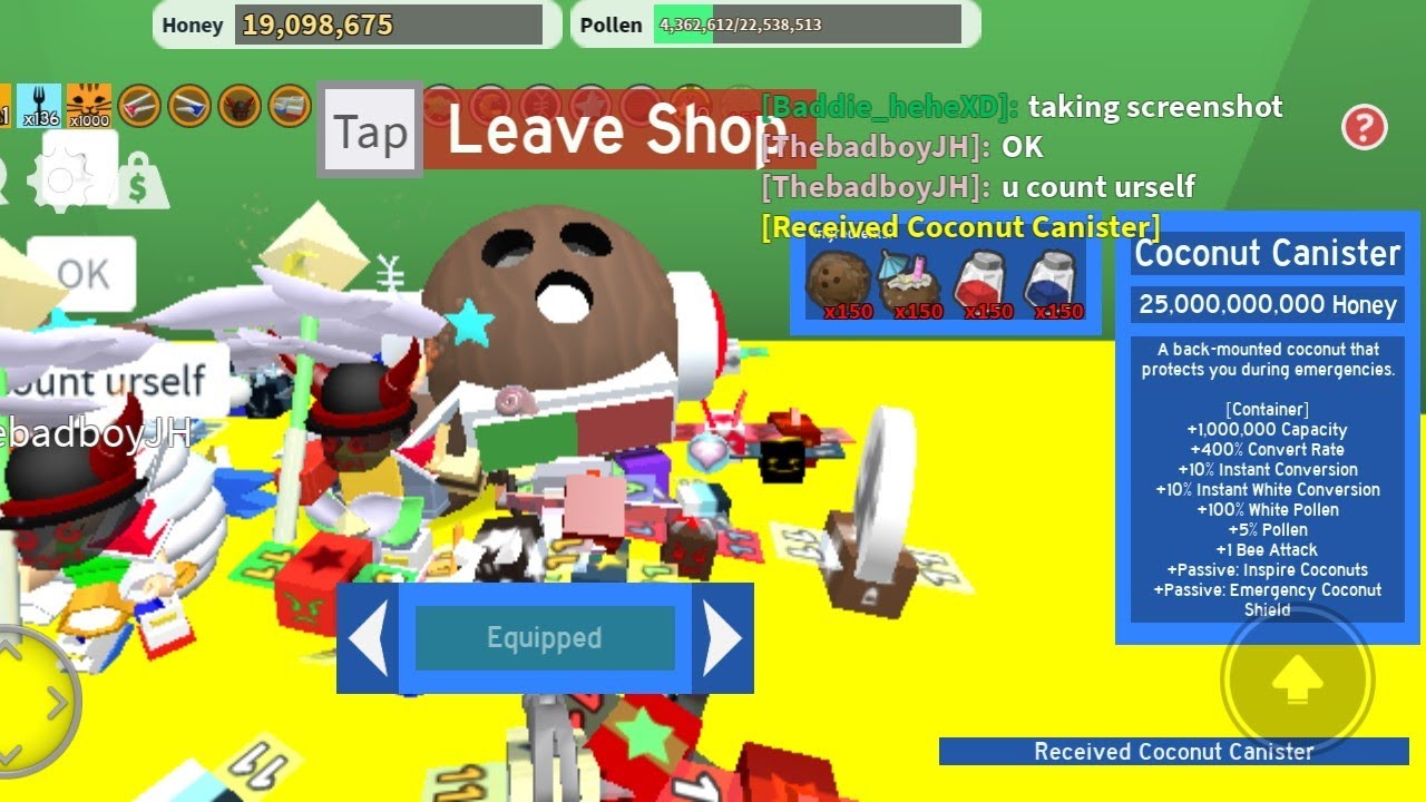 BUYING THE COCO CANISTER IN BSS! - YouTube