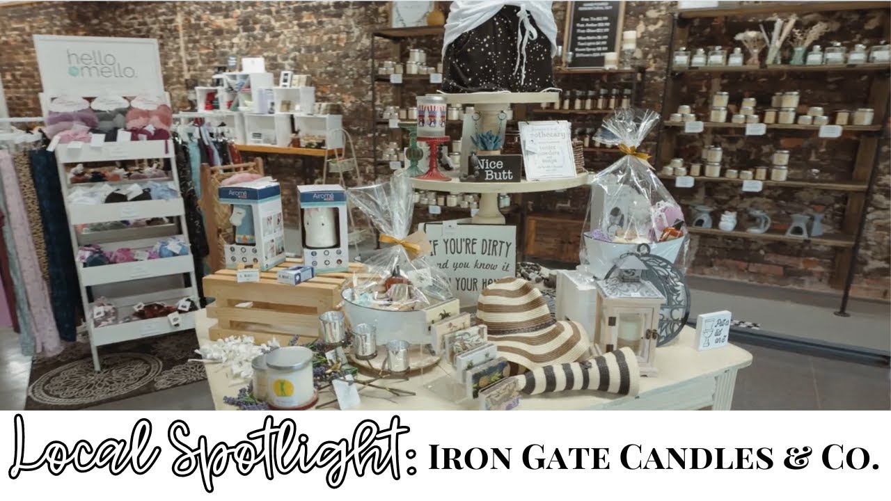 Meet The Makers: Iron Gate Candles & Co. | Historic Aiken, SC - YouTube