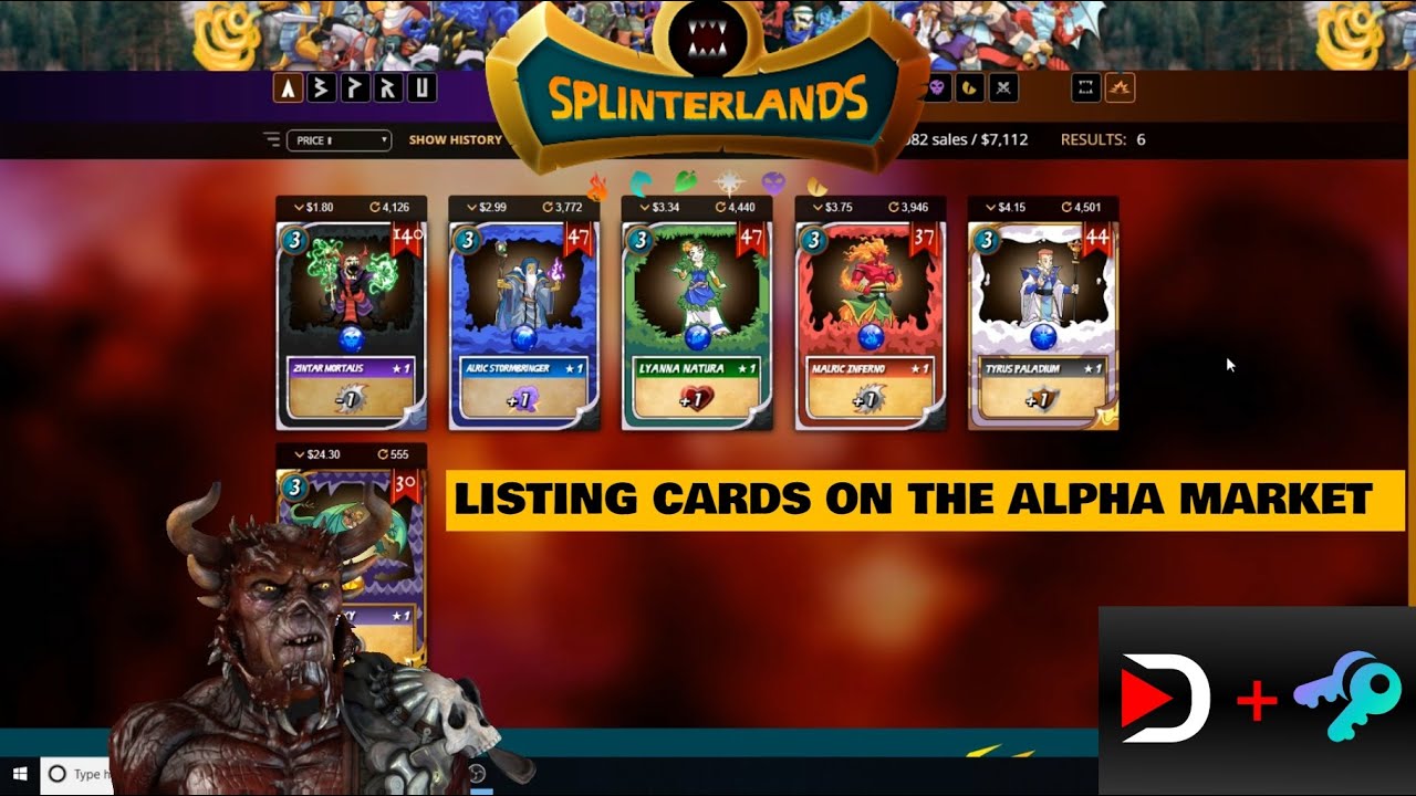 Listing Cards OnThe Alpha Market! - YouTube