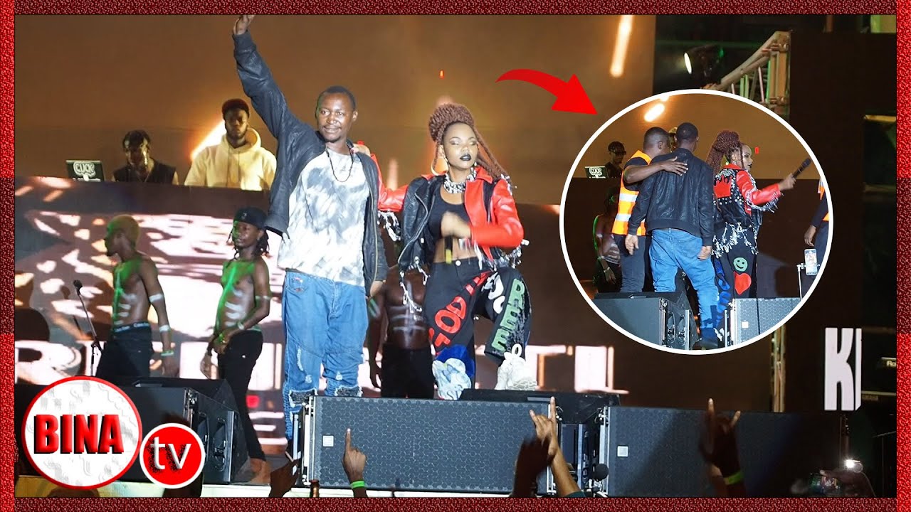 CHID BENZ AVAMIA SHOW YA ROSE REE ATOLEWA KIBABE NA MA BODYGUARD MBELE ...