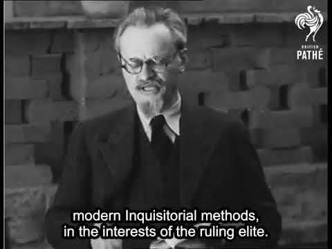 Trotsky's Speech about the Moscow Trials (1938) - YouTube