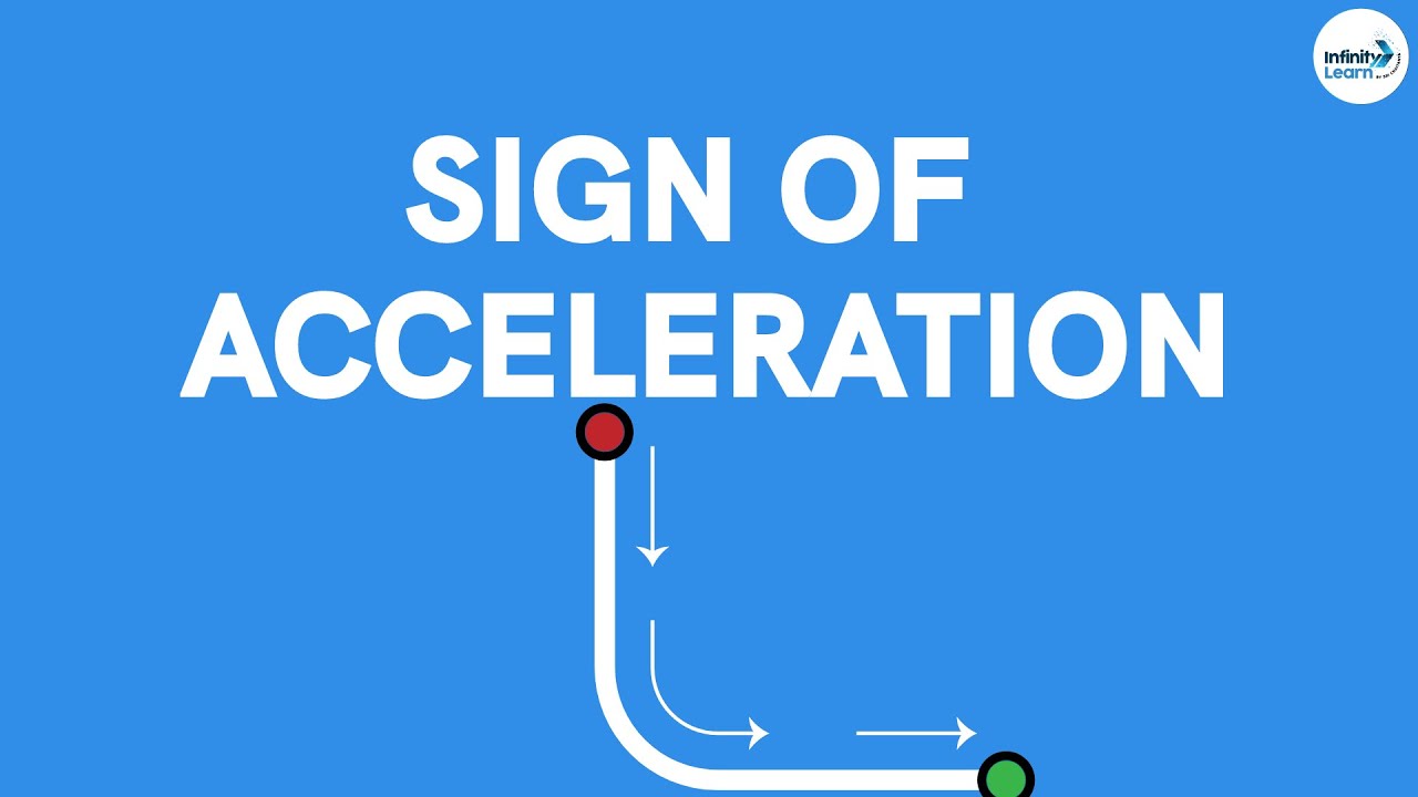 Sign of Acceleration || Motion - Grade 9 Physics || #InfinityLearn ...