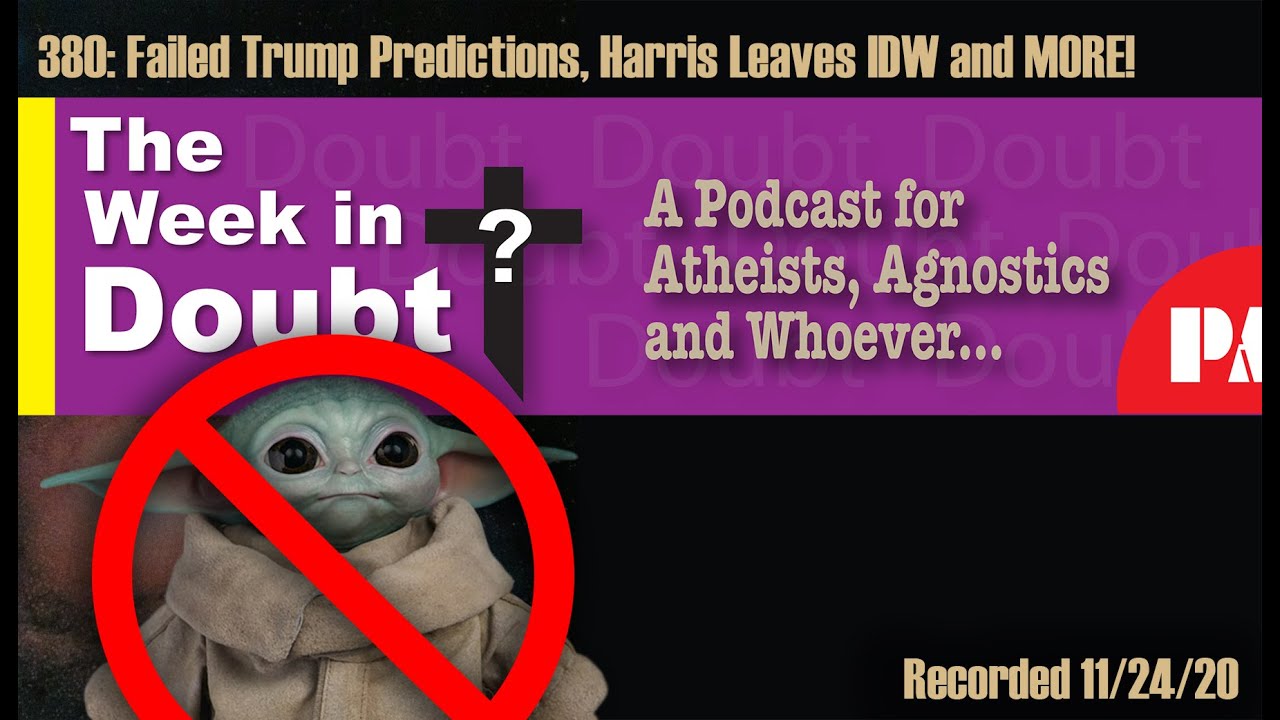 380 - Failed Trump Predictions, Sam Harris Leaves IDW, Animal Ethics ...