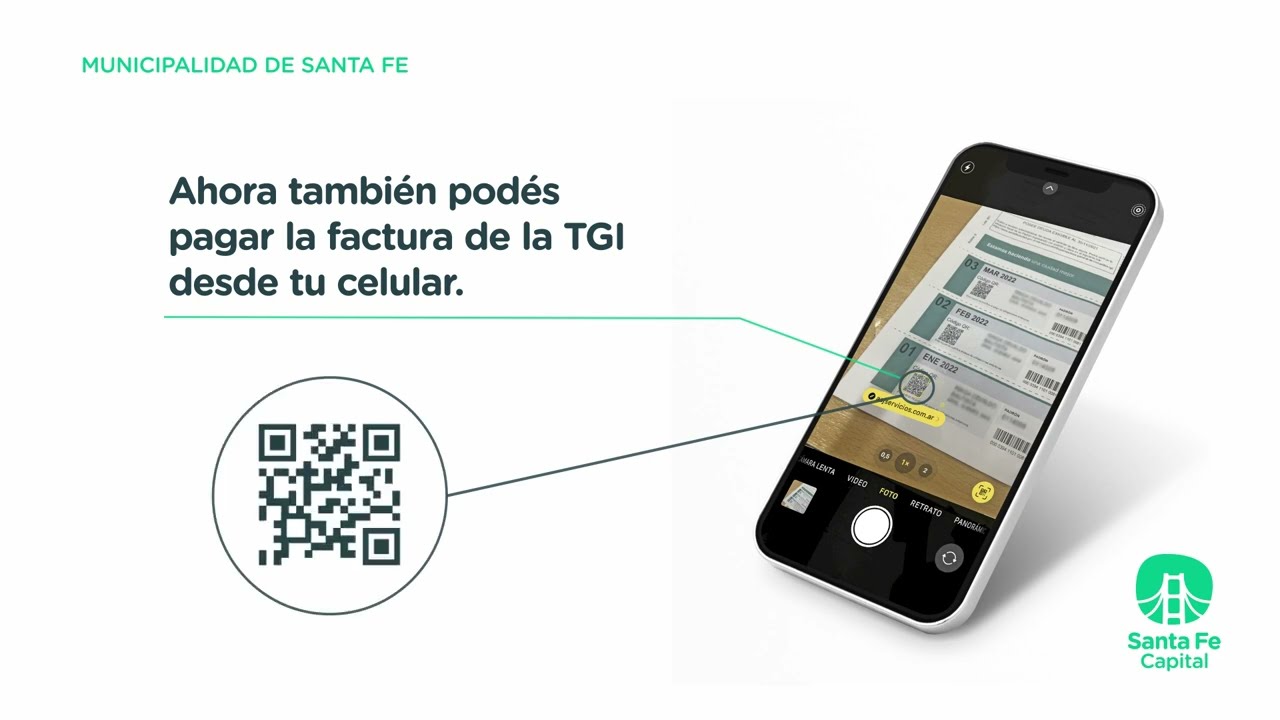 Instructivo de pago de TGI con código QR - YouTube