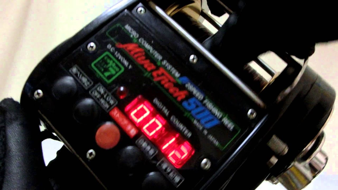 Miya Epoch 500 COMMAND7 Electric reel - YouTube