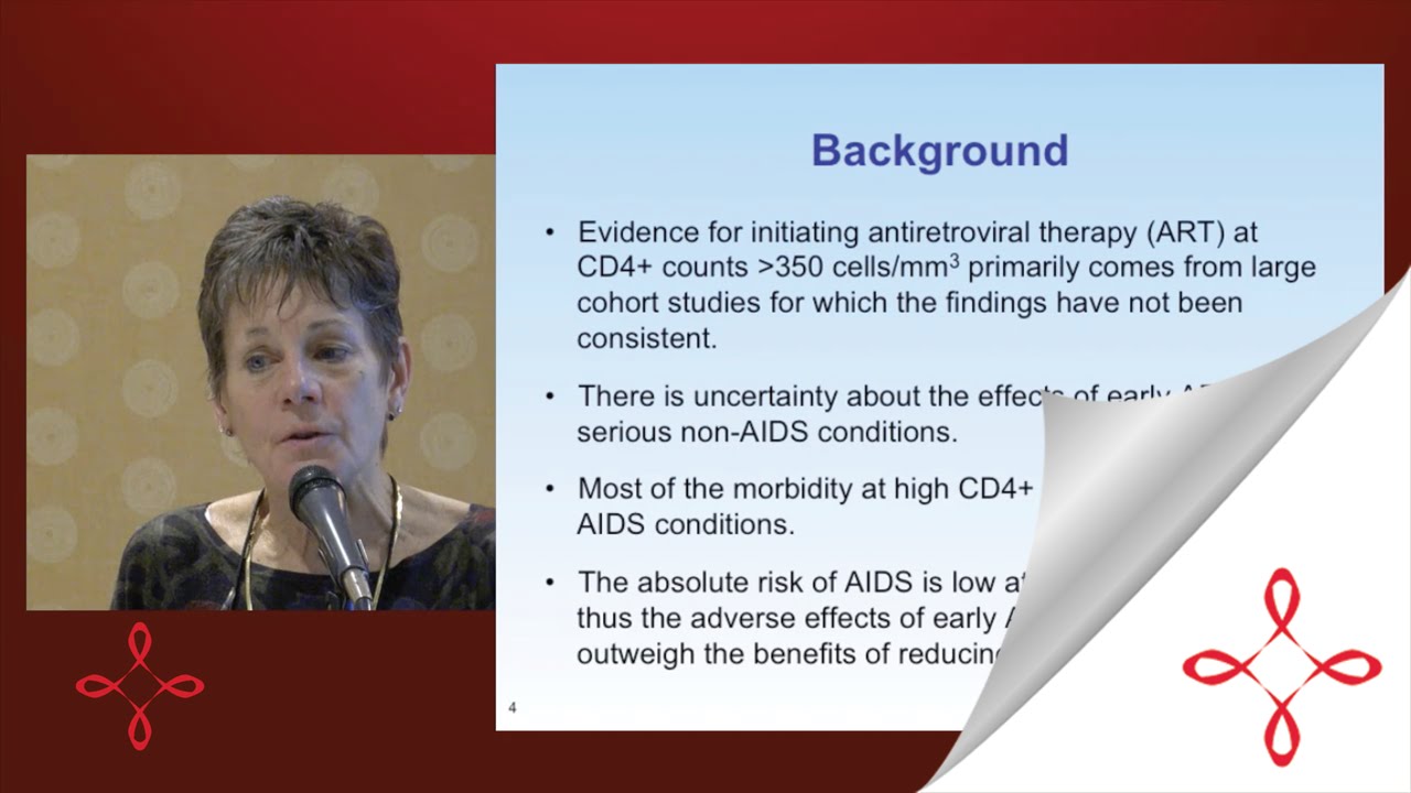 Sharon Walmsley: HIV in 2015: When to Start Treatment (ACT Community ...