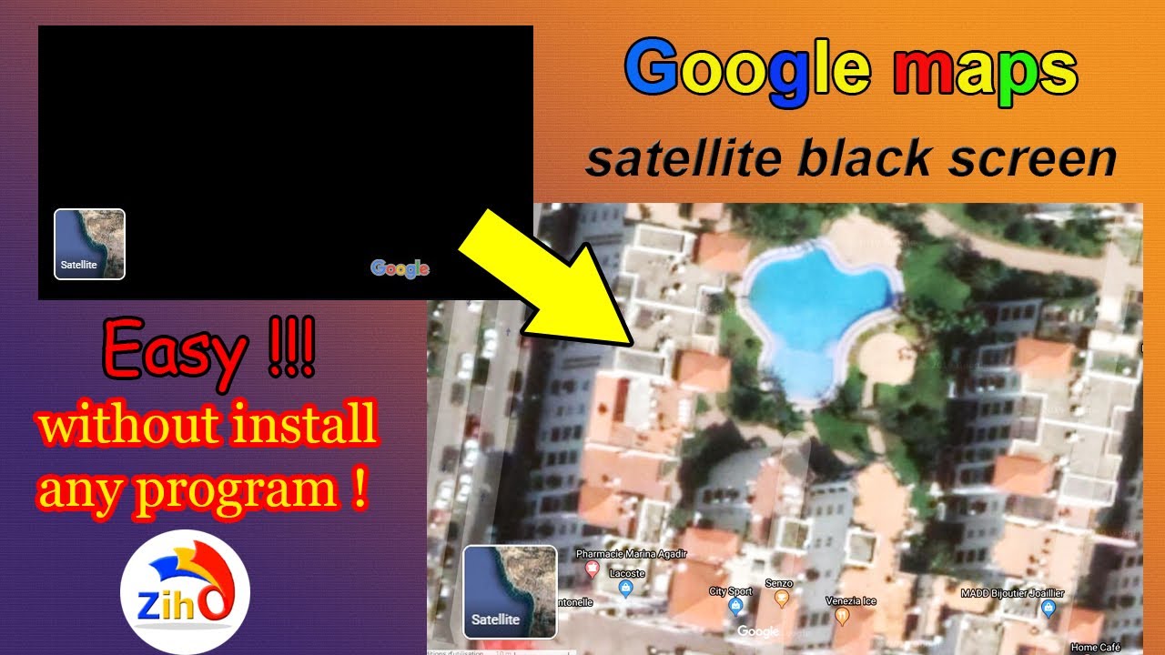 How To Fix Google Maps Earth View 3D not Working (Black Screen) 2019 ...