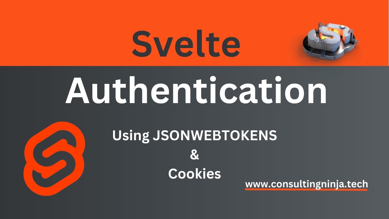 Svelte Authentication Using Jwt Cookies And Rver Youtube
