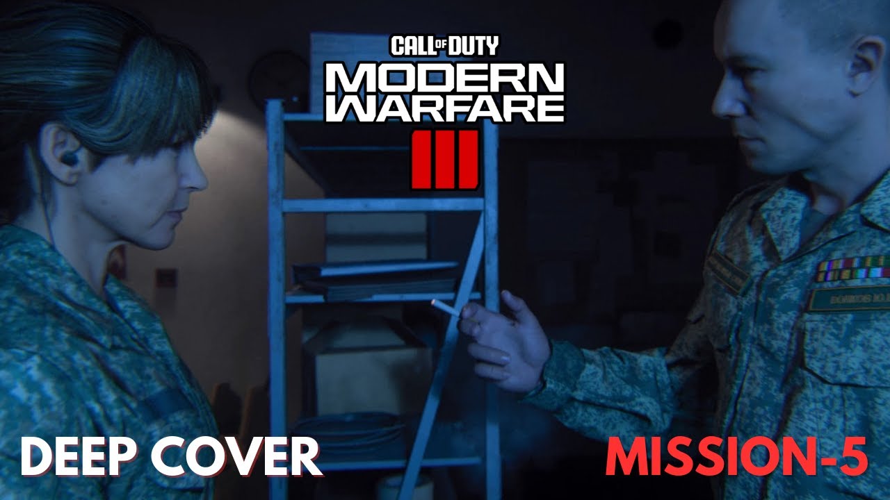 *MW3*CAMPAIGN MISSION #5 | "DEEP COVER" WALKTHROUGH | CALL OF DUTY ...