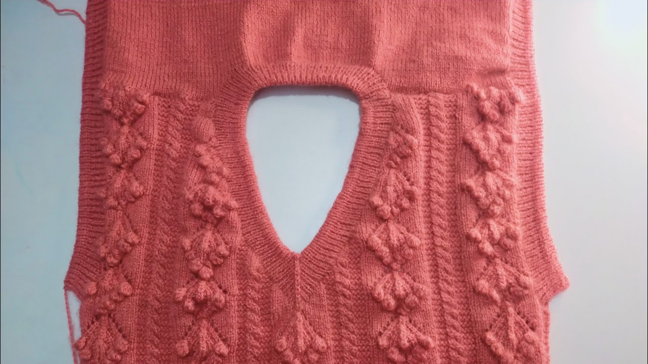 V shape Gala kaise Banyan// Sui se Border kaise Banyan//Double Border ...