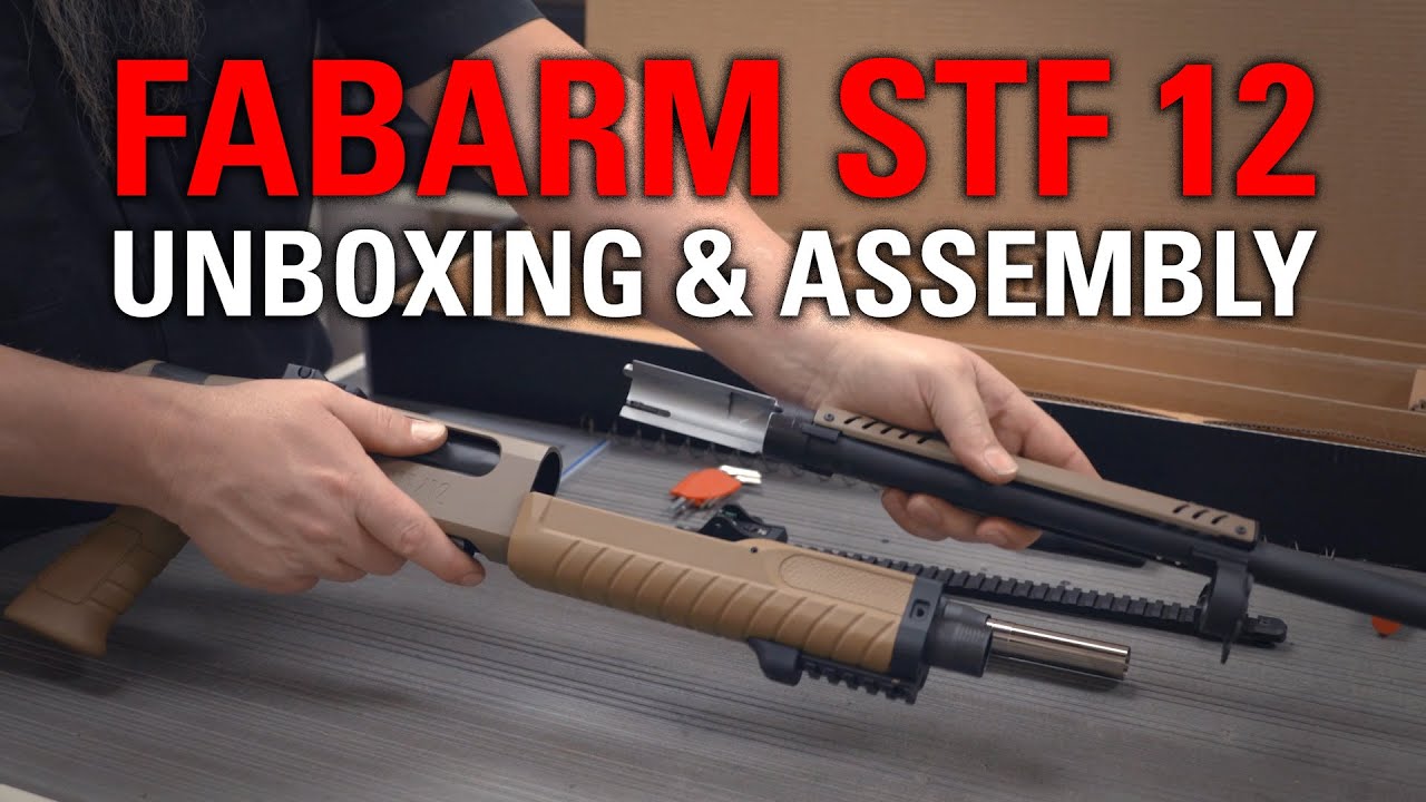 Fabarm STF 12: Unboxing and Assembly - YouTube
