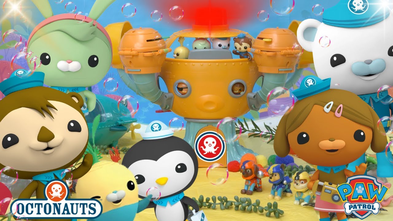 Octonauts and Paw Patrol Aqua Pups Clean the Reef - Videos for Kids ...