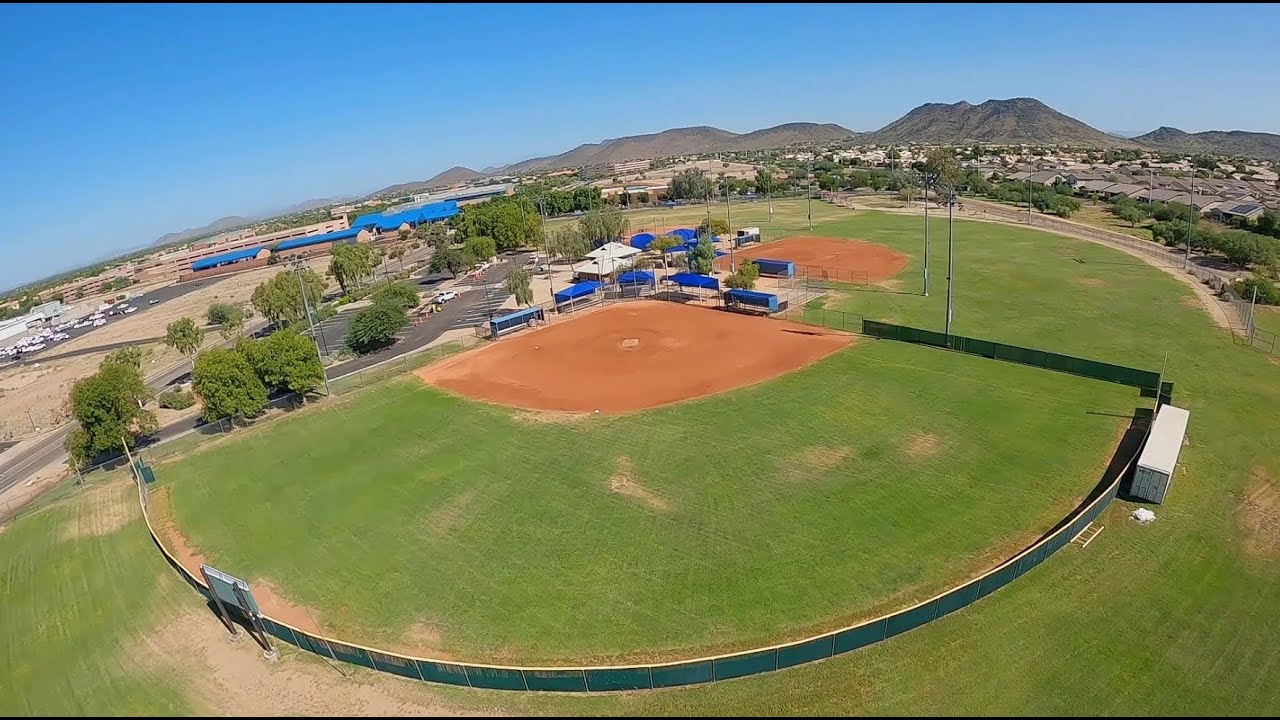 Nazgul F5D DJI FPV Drone - Library/Baseball Field/Pool - YouTube