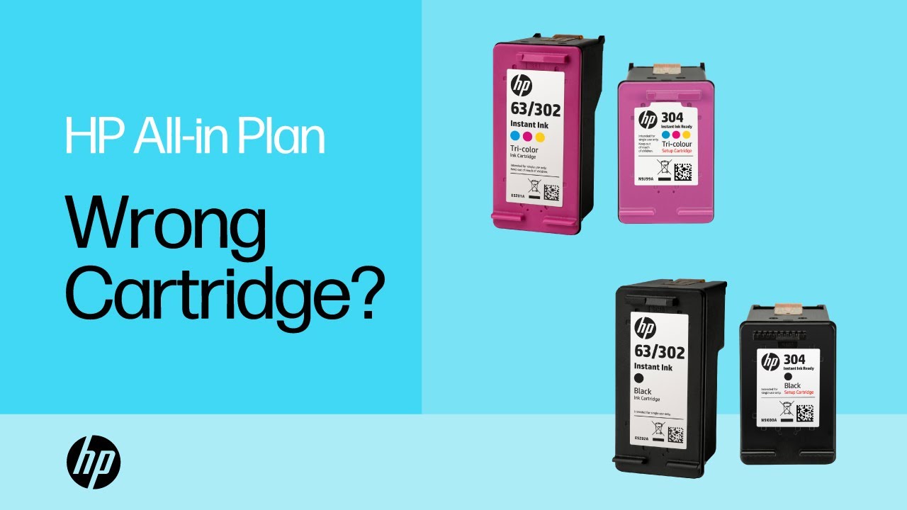Did the HP All-in Plan send me the wrong cartridge? | HP Support - YouTube