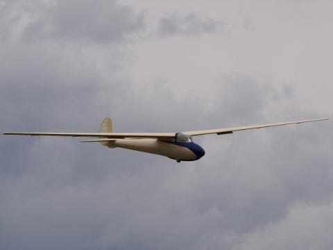 DFS Weihe von 1951, Spannweite 4,50 m - Erstflug - YouTube