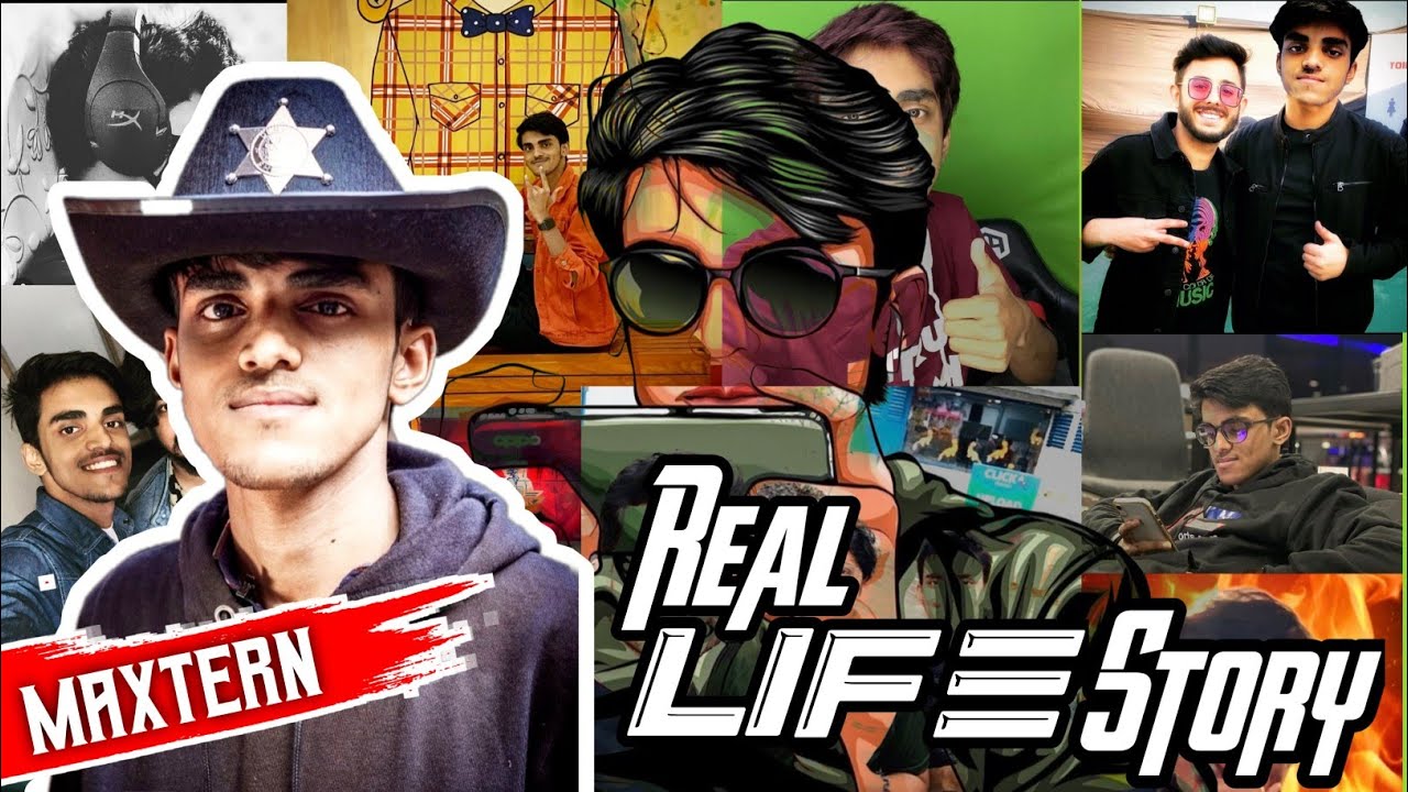 Real Life Story Of MAXTERN - Gaming And YouTube Journey - PUBG Mobile🔥 ...