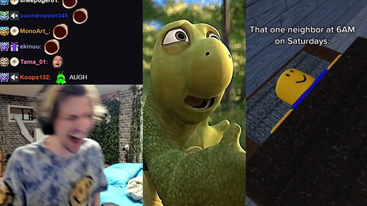 xQc cant stop Laughing at AUGHHHH for 6 minutes - YouTube