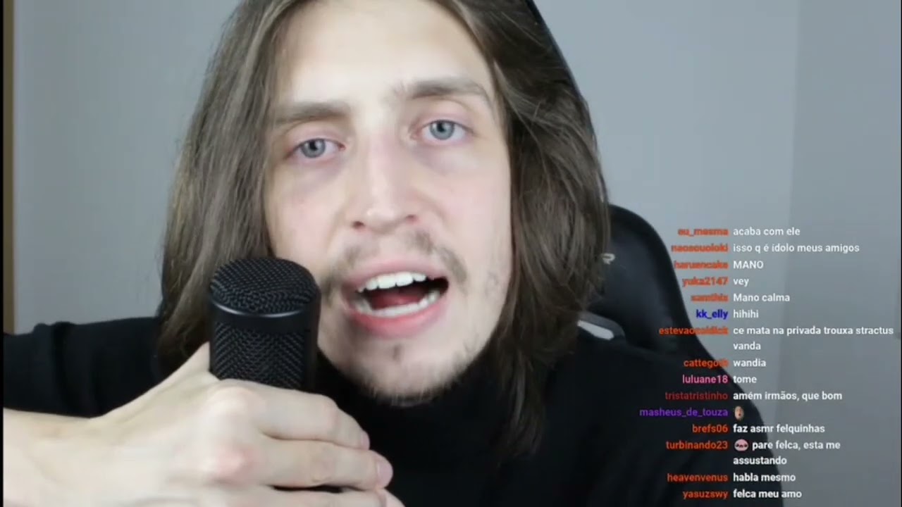 FELCA LIVE PARTE 3 (felca manda recado para extractus wand) - YouTube