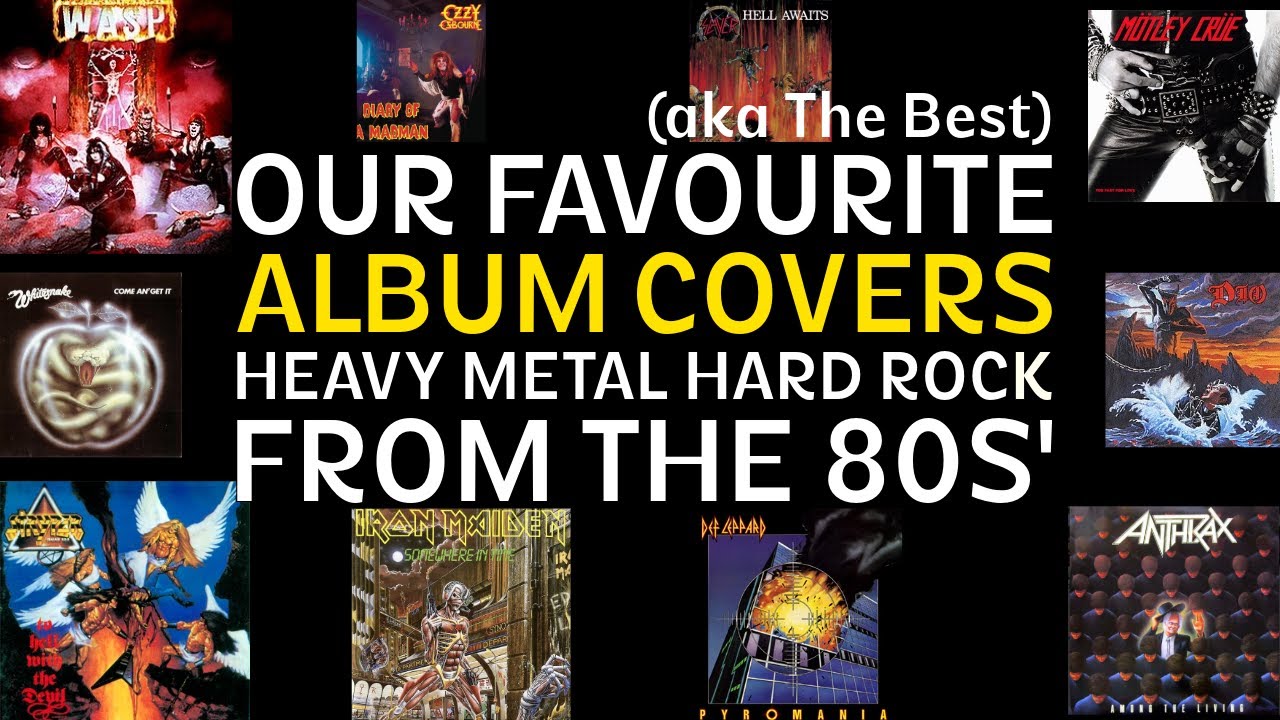 The Best 80s Hard Rock Metal ALBUM COVERS ever! - YouTube