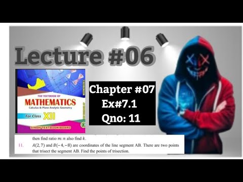 Class 12 [ Maths Chapter #07 Exercise 7.1 Question no : 11 Solve sindh board - YouTube