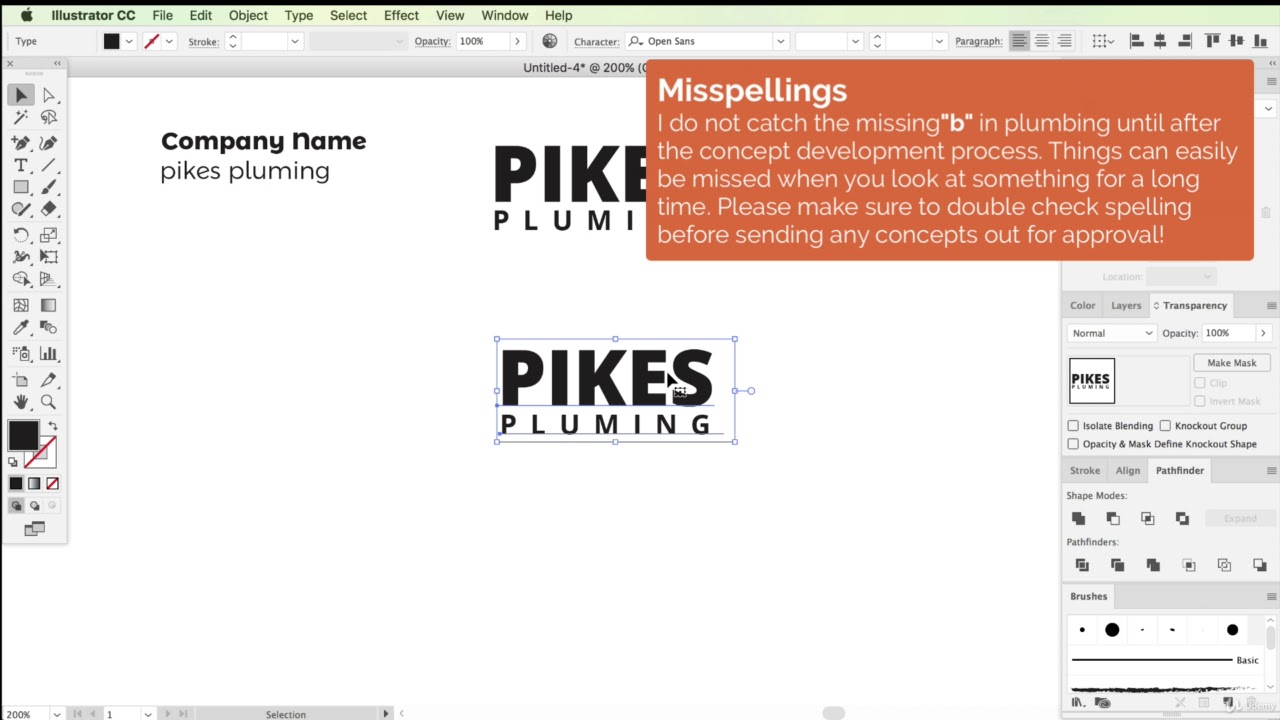 1 Practical Logo Design Let s Get Started With Our Typography - YouTube