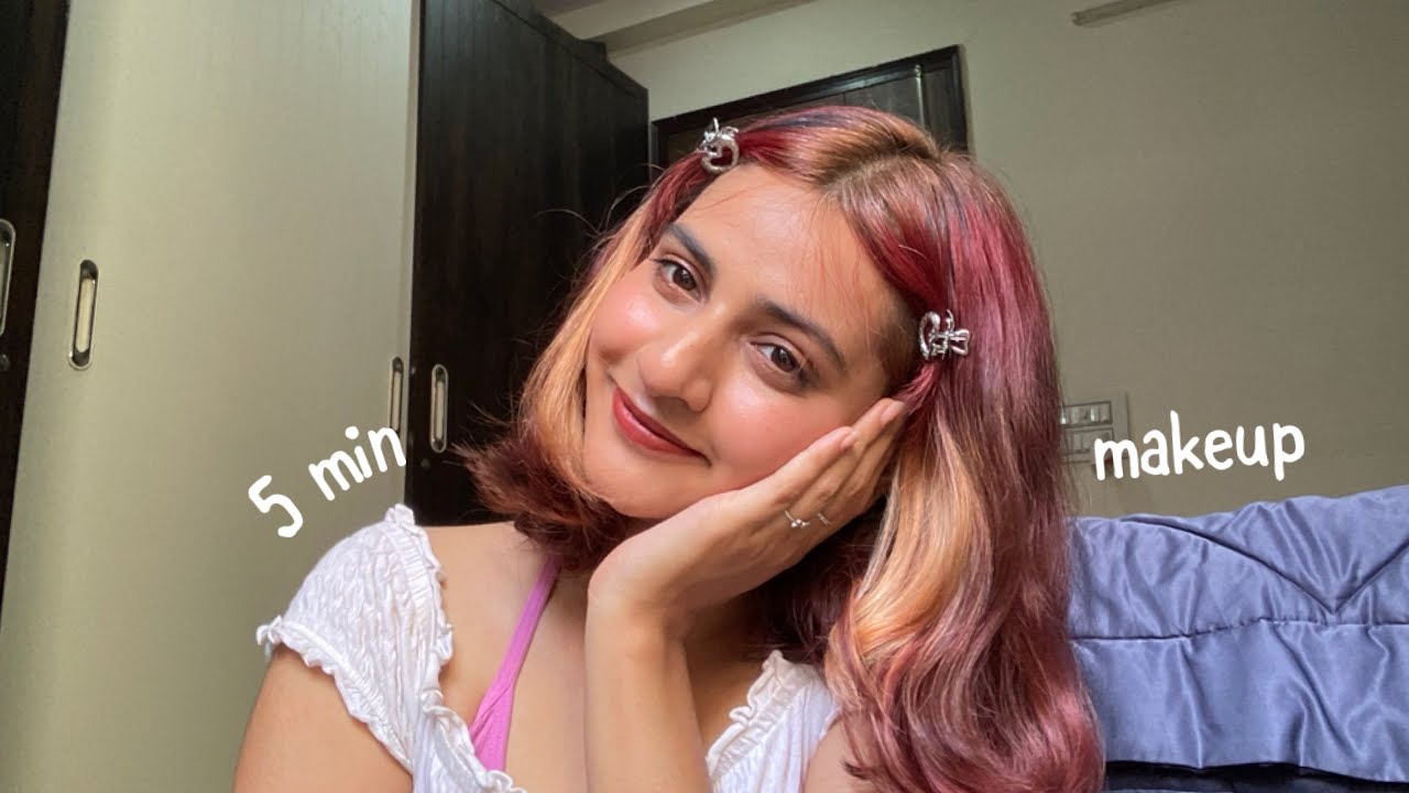 A Very Affordable 5 Min Makeup Tutorial - YouTube