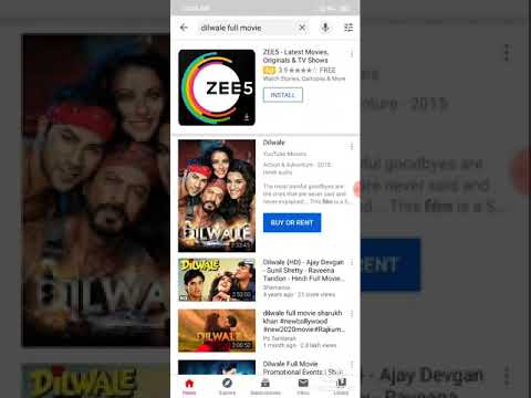 Dilwale free online Play movie in android #free movie