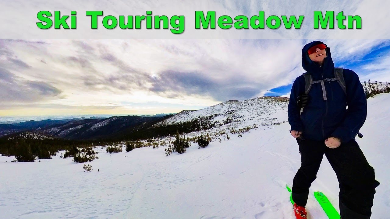 Ski Touring Meadow Mountain - YouTube