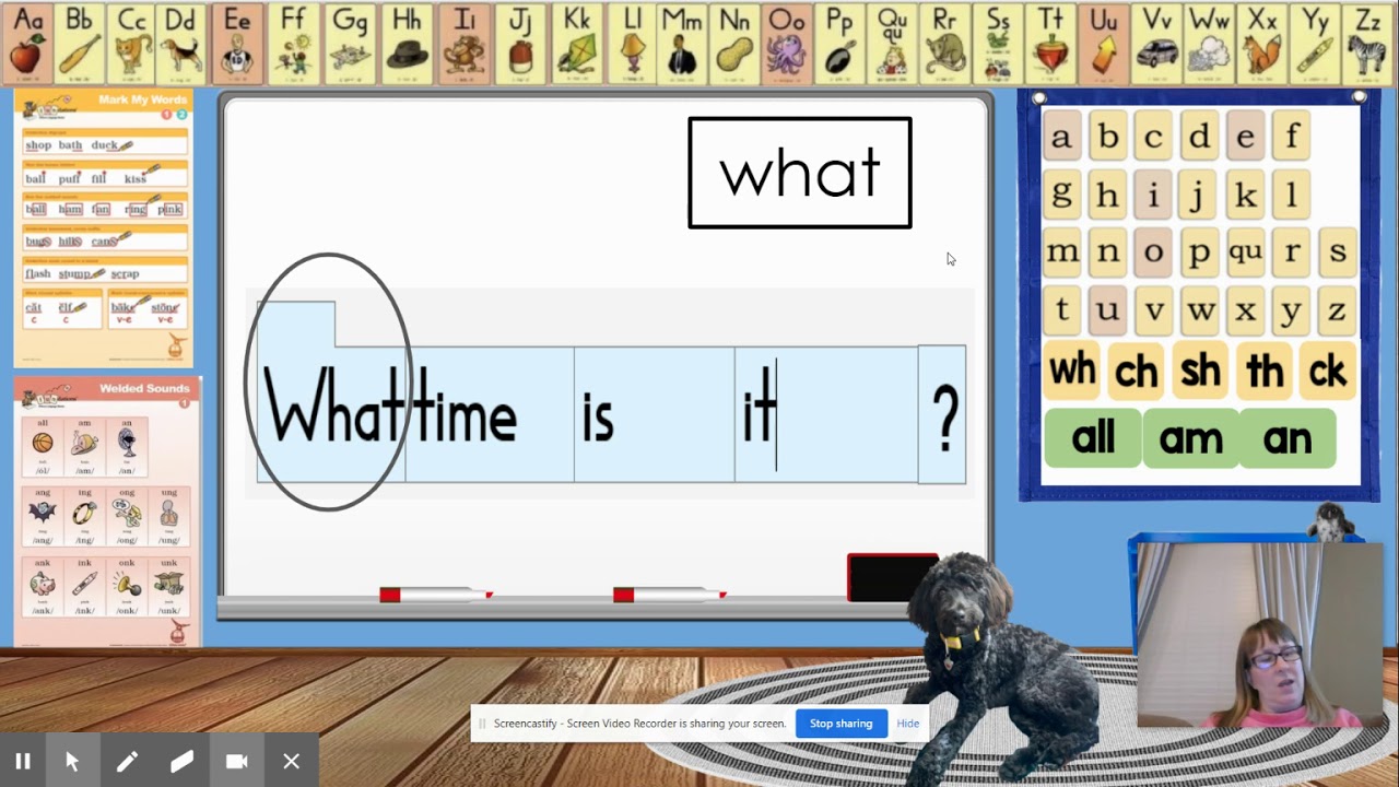 Fundations Level 1 Unit 6 Week 2 Day 3 Trick Words - YouTube