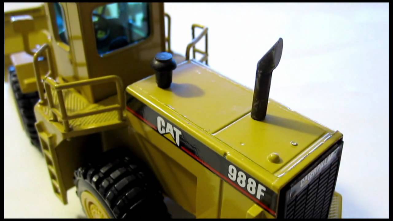 NZG Cat 988F review - YouTube