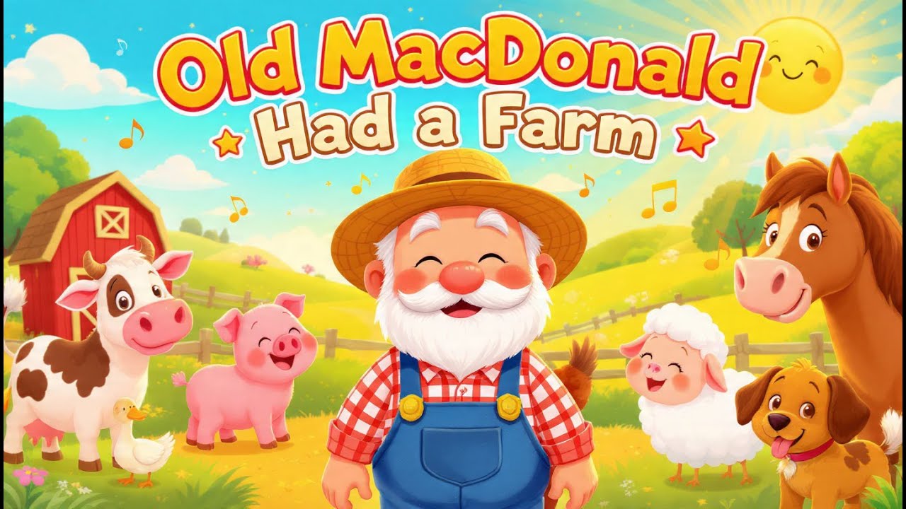 Old MacDonald Had a Farm | Educational Kids Song About Animals - YouTube
