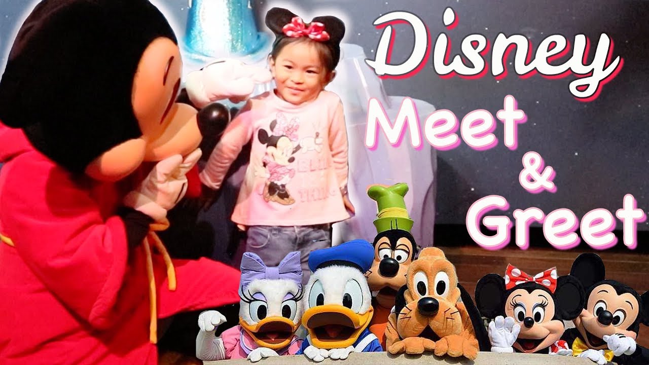 DISNEY MEET & GREET + AUTOGRAPH SIGNING - YouTube