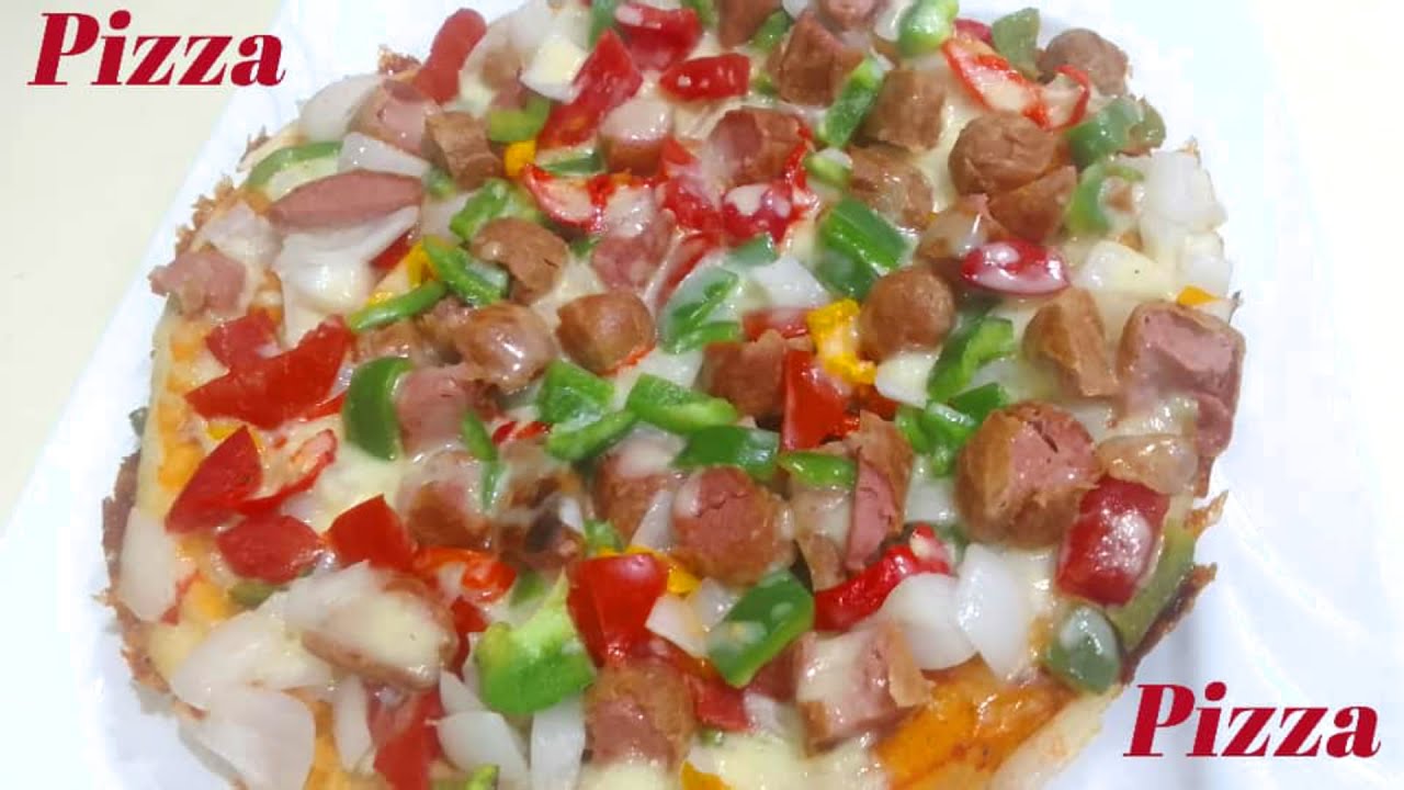 Homemade Pizza Recipe || Stove Top Method || No Oven - YouTube