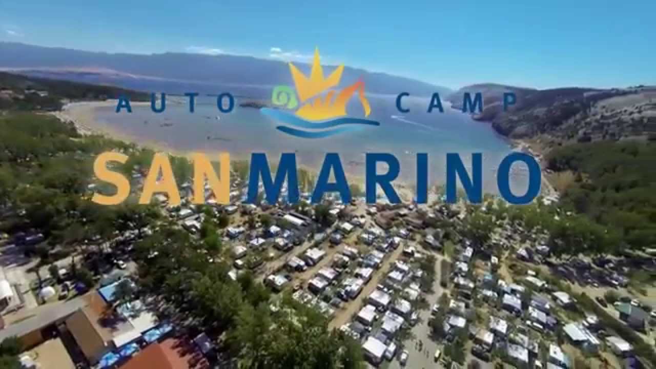 Kamp San Marino - Lopar, Rab - YouTube